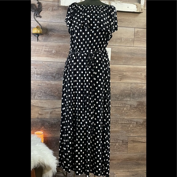 Lane Bryant | Dresses | Nwt Lane Bryant Black White Polka Dot 4 Way ...